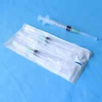 China Needle retractable safety syringe with needle for sale