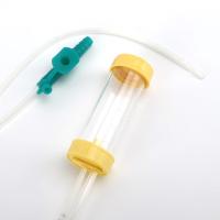 China Different sizes Fr 06- Fr 18 sputum suction catheter 48cm medical sterile mucus extractor for sale