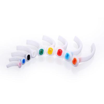 China High quality different sizes 40mm-120mm color code medical paryngeal guedel airway for single use for sale