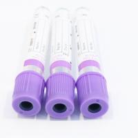 China Hospital Medical Purple Top Vacuum Collection Dna Sample K2 K3 Edta Capillary Blood Collection Tube for sale