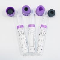 China Hospital Medical Purple Top Vacuum Collection Dna Sample K2 K3 Edta Capillary Blood Collection Tube for sale