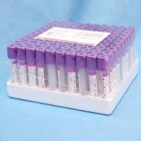 China Hospital Medical Purple Top Vacuum Collection Dna Sample K2 K3 Edta Capillary Blood Collection Tube for sale