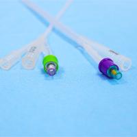 China Ce Approved Different Size 8FR-10FR Disposable Medical Two Way Sterile Silicone Balloon Foley Catheter for sale