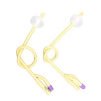 China High Quality Various Size Disposable Medical Felame Three Way Latex Foley Catheter for sale
