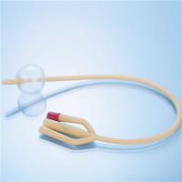 China High Quality Various Size Disposable Medical Felame Three Way Latex Foley Catheter for sale