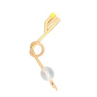 China High Quality Various Size Disposable Medical Felame Three Way Latex Foley Catheter for sale