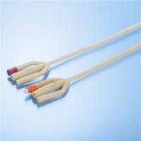 China High Quality Various Size Disposable Medical Felame Three Way Latex Foley Catheter for sale