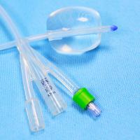 China Factory Price Disposable 100% All Silicone Triple Lumen Urinary Catheter 3 Way Silicone Foley Catheter for sale