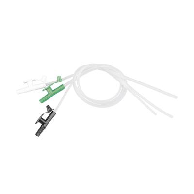China medical disposable supplies sputum suction tube ICU intensive critical care tube closed suction system catheter for sale