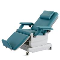 China Electric Adjustable Hospital Medical Patient Donation Drawing Manufacturer Cheap Blood Collection Donor Dialysis Chair for sale