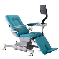 China Blood Donation Chair Manufacturer Electric Three Function Dialysis Chair Hospital Patient Medical Recliner Chemotherapy for sale