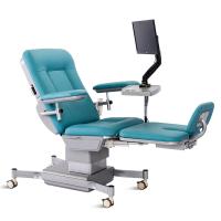 China Blood Donation Chair Manufacturer Electric Three Function Dialysis Chair Hospital Patient Medical Recliner Chemotherapy for sale
