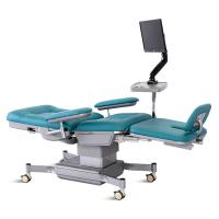 China Blood Donation Chair Manufacturer Electric Three Function Dialysis Chair Hospital Patient Medical Recliner Chemotherapy for sale