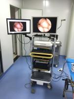 China Adjustable Obstetrics And Gynecology Equipment Endoscopy Trolley Medical Endoscope for sale