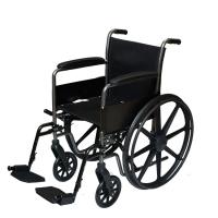 China JM0101 Economic Wholesale Folded Manual Wheelchairs for OEM Medline, Drive,europe Meyra Wheelchair Steel Black ISO13485 for sale