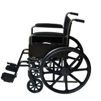 China JM0101 Economic Wholesale Folded Manual Wheelchairs for OEM Medline, Drive,europe Meyra Wheelchair Steel Black ISO13485 for sale