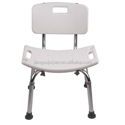 China Aluminum Adjustable Height shower chair For elderly and disabled for sale