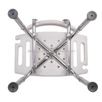 China Aluminum Adjustable Height shower chair For elderly and disabled for sale