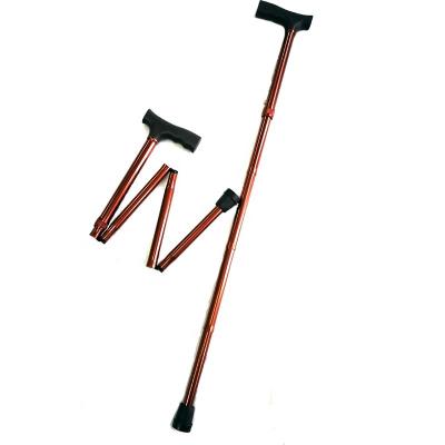 China Adjustable height folding walking cane stick Crutches Anti-Slip for Elderly  OEM Medline for sale