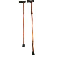 China Adjustable height folding walking cane stick Crutches Anti-Slip for Elderly  OEM Medline for sale