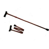 China Adjustable height folding walking cane stick Crutches Anti-Slip for Elderly  OEM Medline for sale