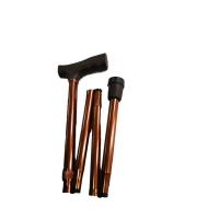 China Adjustable height folding walking cane stick Crutches Anti-Slip for Elderly  OEM Medline for sale