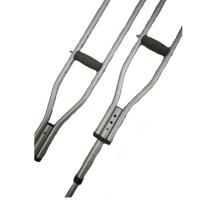 China Adjustable Foam Underarm Telescopic Walking Axillary Aluminum Elbow Crutch for Elderly  OEM Medline for sale