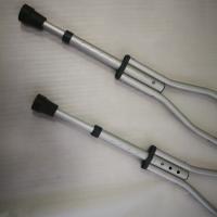 China Adjustable Foam Underarm Telescopic Walking Axillary Aluminum Elbow Crutch for Elderly  OEM Medline for sale