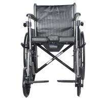 China W365 New Good Design Commode Manual Wheelchair Rehabilitation Therapy Supplies Plastic 8