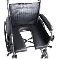China W365 New Good Design Commode Manual Wheelchair Rehabilitation Therapy Supplies Plastic 8