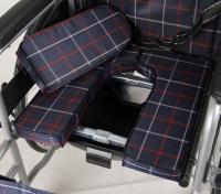 China Class I Plaid Wheel Chair Manual Wheelchair ISO13485 for sale