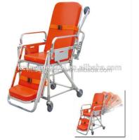 China Aluminum paramedic folding stretcher emergency patient stretcher trolley stair stretcher for ambulance for sale