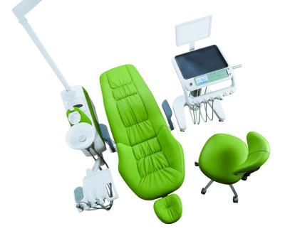 China Cast Aluminum Backrest Stomatology Equipment Mobile Dental Cart Unit for sale