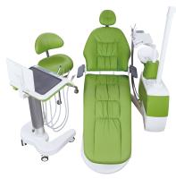 China Cast Aluminum Backrest Stomatology Equipment Mobile Dental Cart Unit for sale