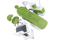 China Cast Aluminum Backrest Stomatology Equipment Mobile Dental Cart Unit for sale