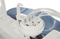 China Chinese disinfection dental unit with comfortable micro fiber leather cushion for sale