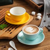 China Drinkware Fashion Coffee Cups Ceramic Cappuccino Cups for sale