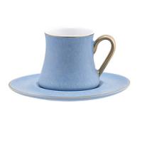China Matt Golden Handle Ceramic Tea Fashion Coffee Cups Mugs for sale
