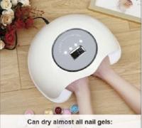 China Nail Salon 2 Hands Curing Smart Phototherapy UV LED Nail Dryer 72W for sale