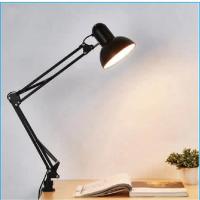 China Modern Adjustable Long Arm Table Reading Led Lamp With Clip Nail Salon Desk for sale