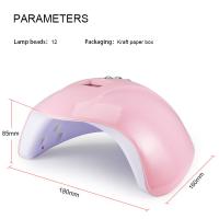 China 12 Leds 36W UV LED Nail Dryer USB Cabel Home Use Curer Lamp for sale