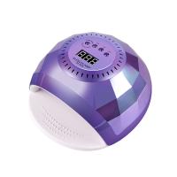 China Diamond Shape Dual Light Source 120W Nail Gel Polish Dryer For Manicure for sale