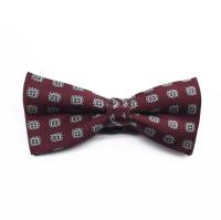 China Adjustable Knotted Bow Tie Hand Made Custom Silk Bow Ties for sale