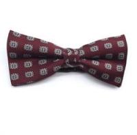 China Adjustable Knotted Bow Tie Hand Made Custom Silk Bow Ties for sale