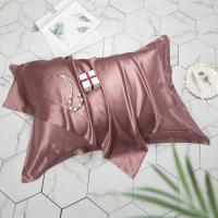 China 100% Silk Pillowcase For Hair 22mm Mulberry Silk Pillow Cases With Logo for sale