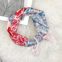 China Spring New Silk Thin Women'S Scarf Lightweight Silk Fabric Korean Style for sale
