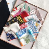 China Spring New Silk Thin Women'S Scarf Lightweight Silk Fabric Korean Style for sale
