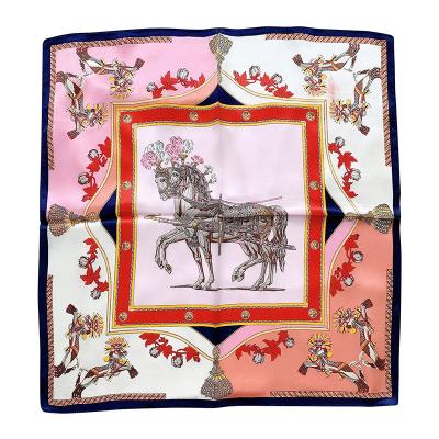 China Spring New Silk Thin Women'S Scarf Lightweight Silk Fabric Korean Style for sale