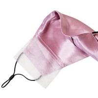 China 100% Mulberrry Lightweight Silk Fabric 3ply Face Mouth Cover Face Cover Silk Facemask for sale