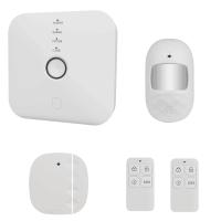 China 2G Smart Wifi Gsm Mini Alarm System Homesafe Security System With Tuya Camera for sale